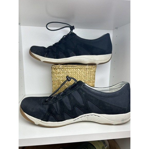 Dansko | Shoes | Dansko Harlie Sz 42 Black Nylon And Suede Uppers ...